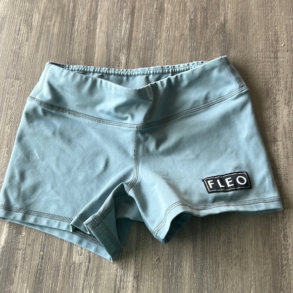Fleo | Shorts | Blue Fleo Shorts | Poshmark